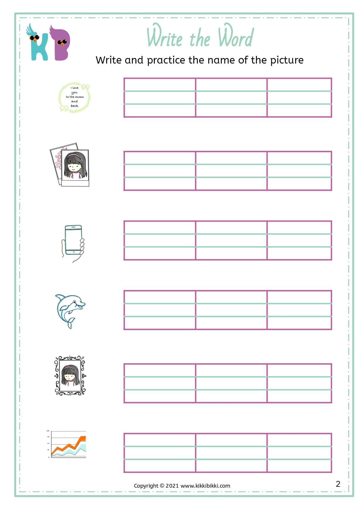 Discovering the 'PH' Sound: Write the Word Worksheets