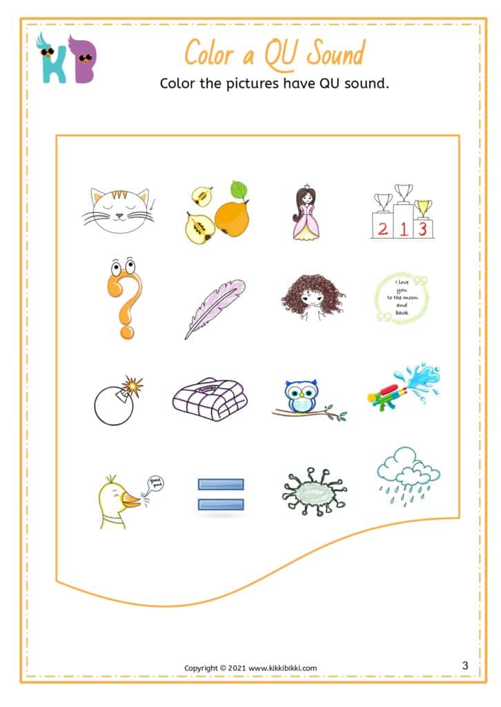 "Discovering Consonant Digraphs: Finding the QU Sound"