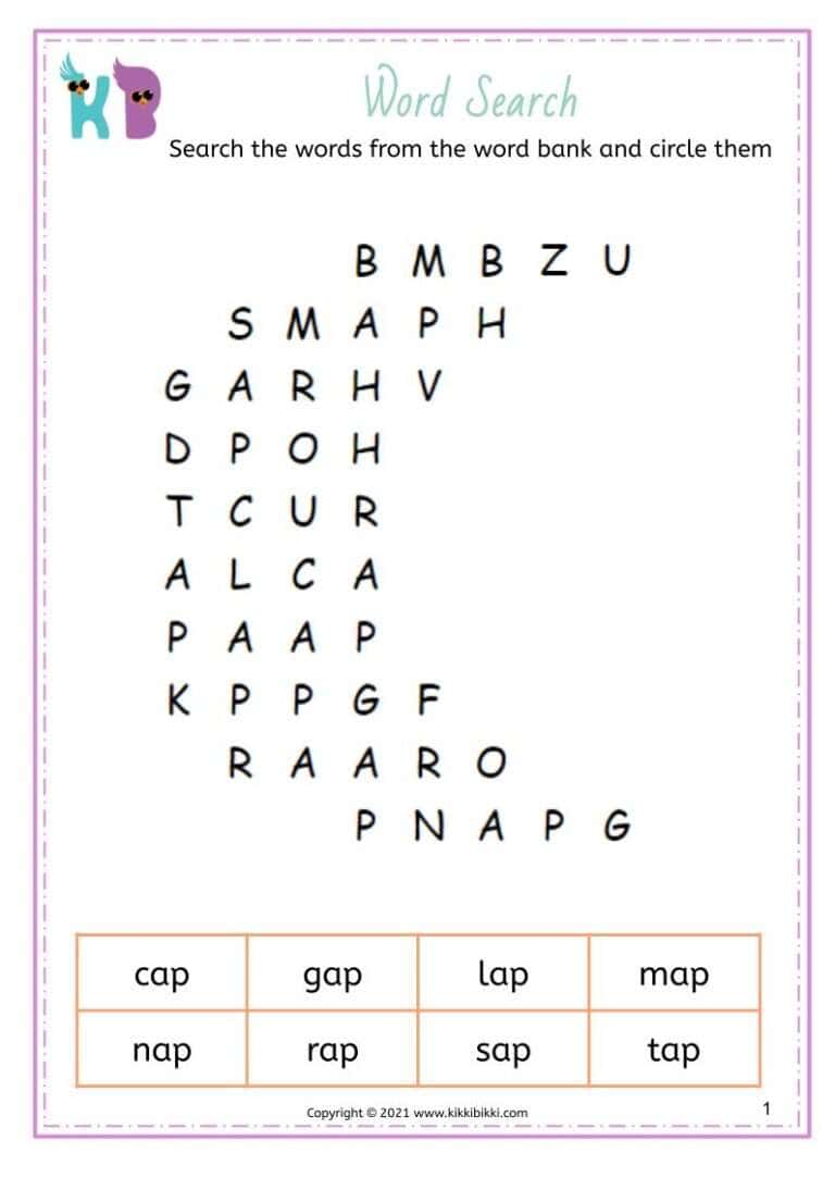 “Ap Word Family Fun”