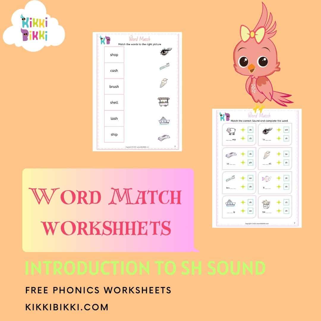 Boost Phonics Skills with SH Sound Worksheets for Kindergarten