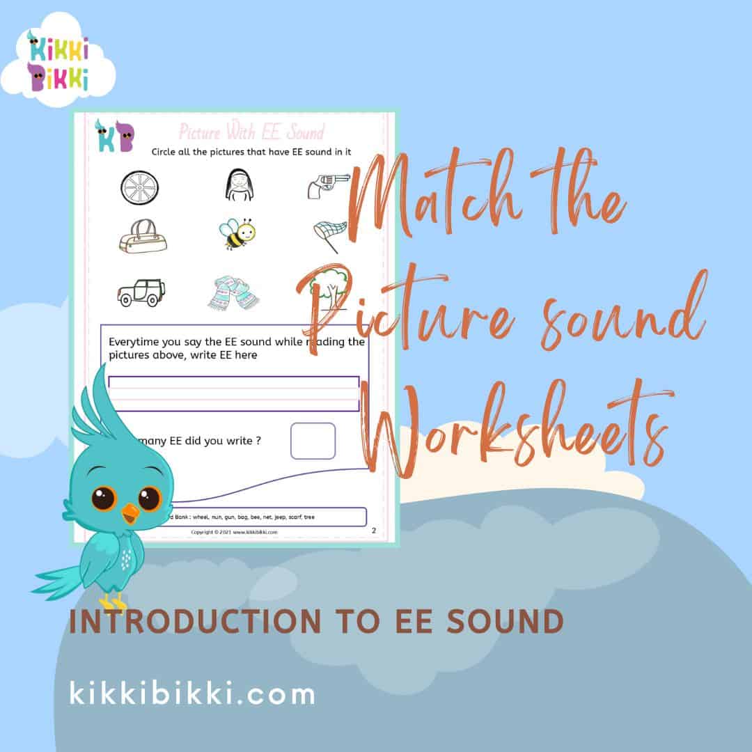 Match the Picture with the ‘ee’ Sound