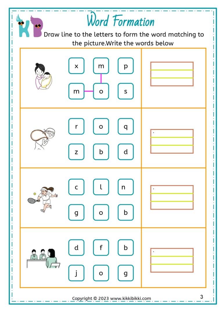 Word Formation Worksheets