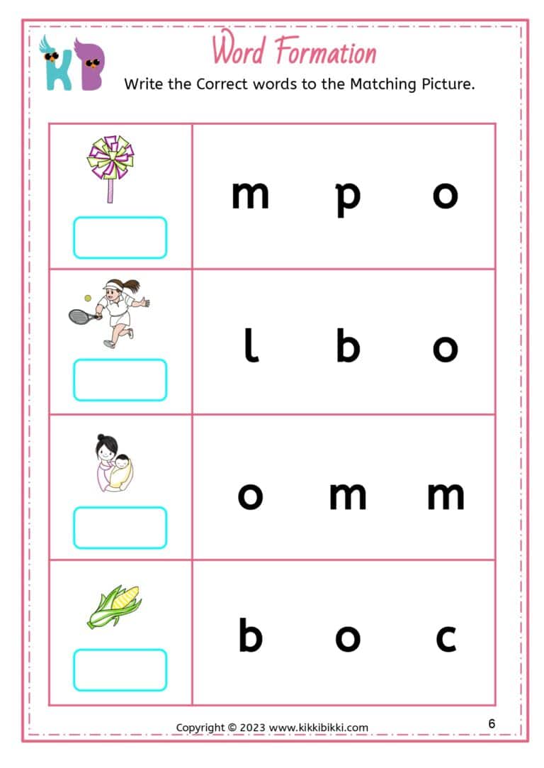 Word Formation Worksheets