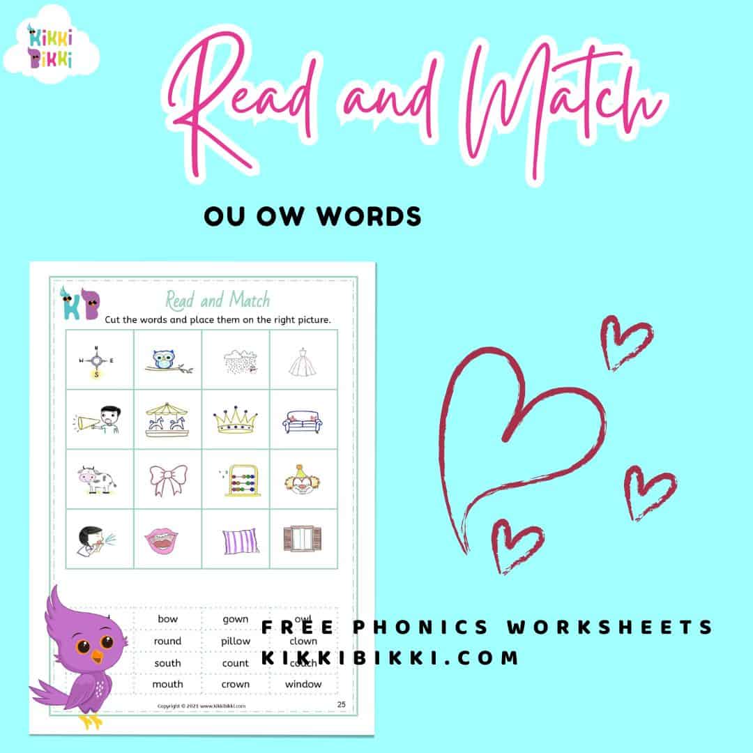 Read and Match Worksheets