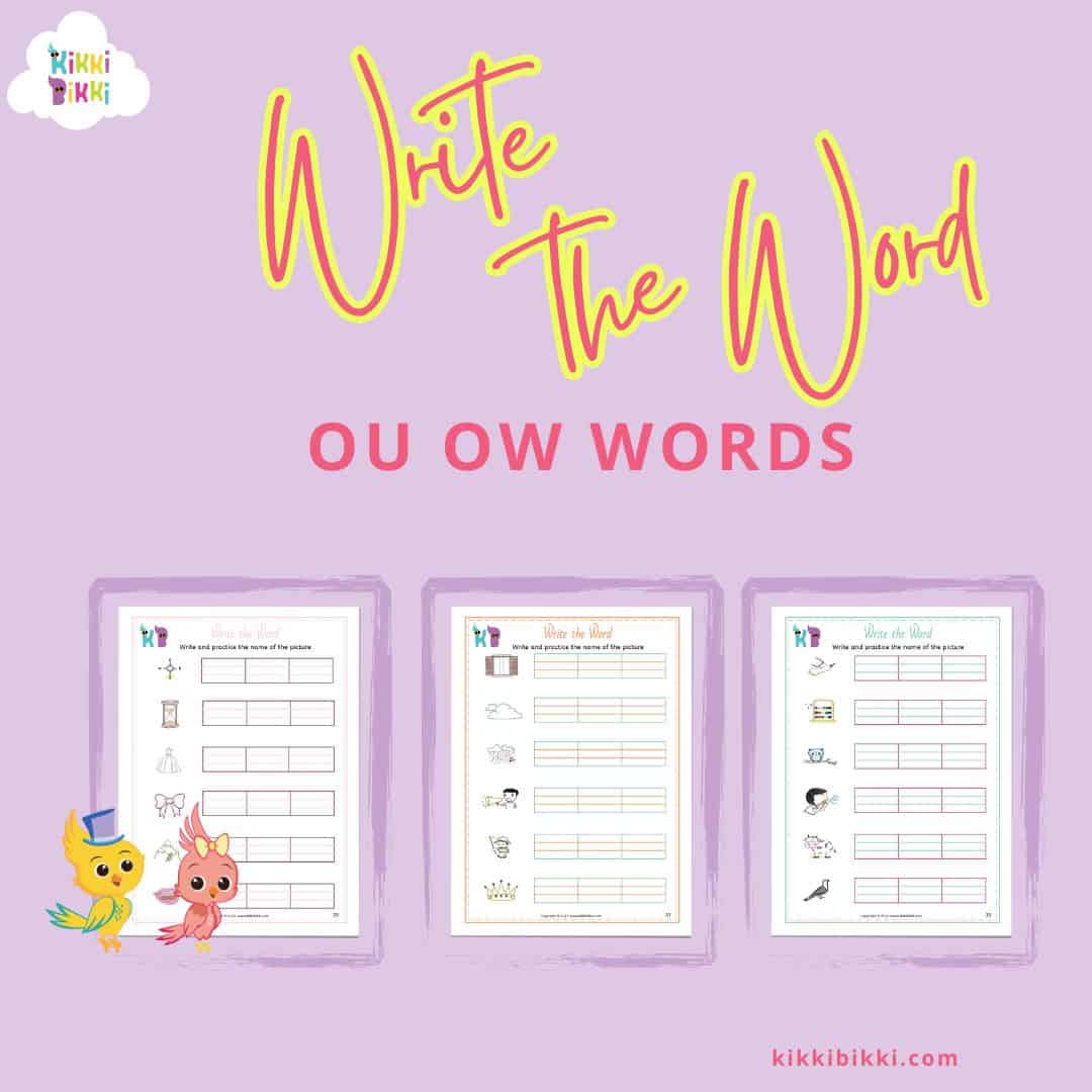 Discovering Vowel Digraphs: Consolidation of the 'OU' and 'OW'