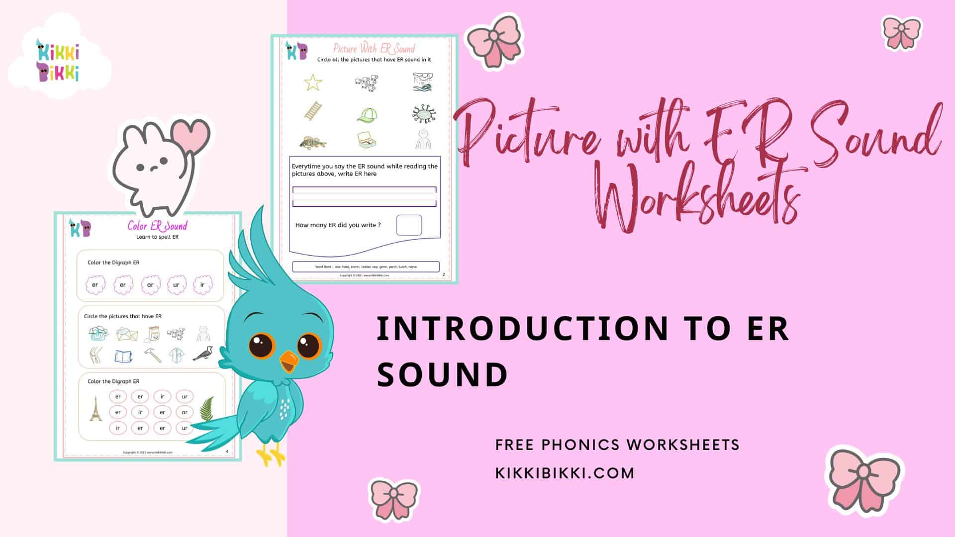 Match the Picture Sound Worksheets for Kindergarten Children