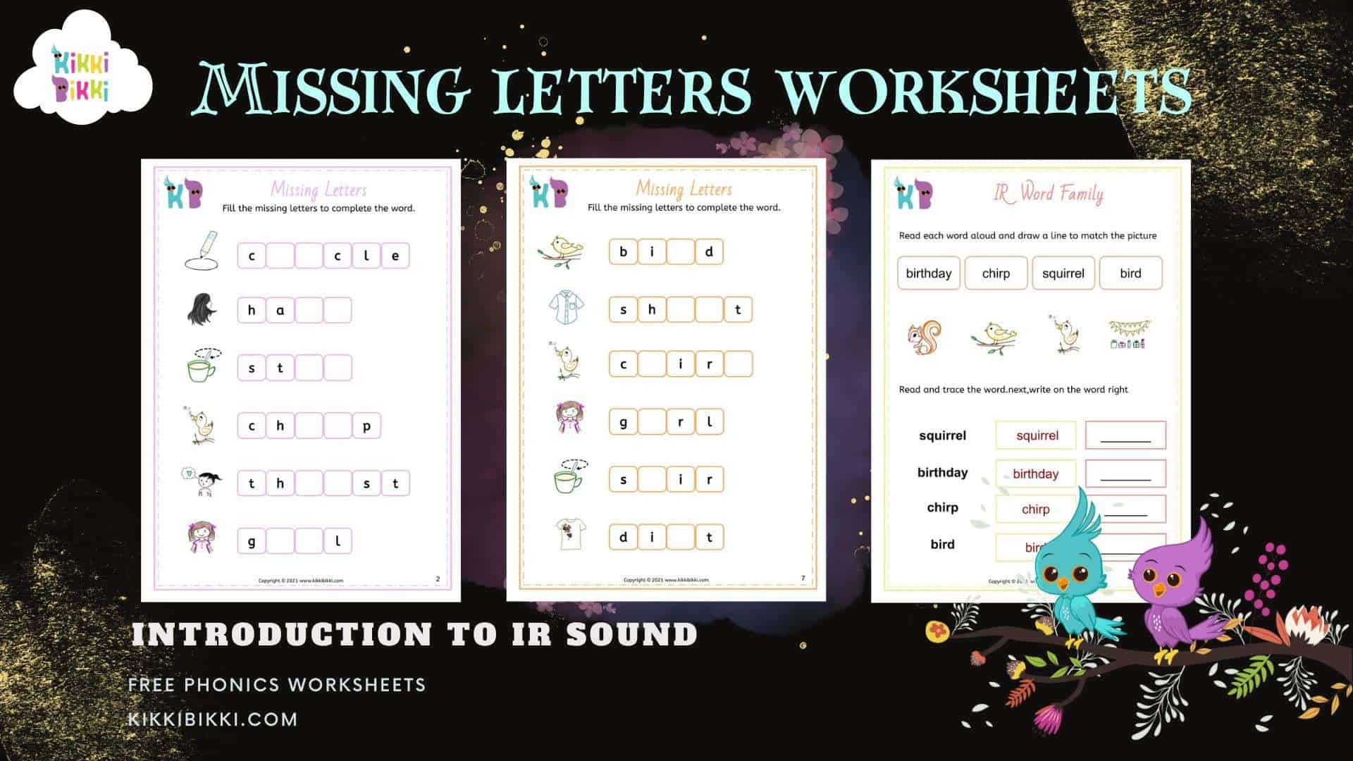 "Bossy R Adventure: Discovering IR Sound with Missing Letters"