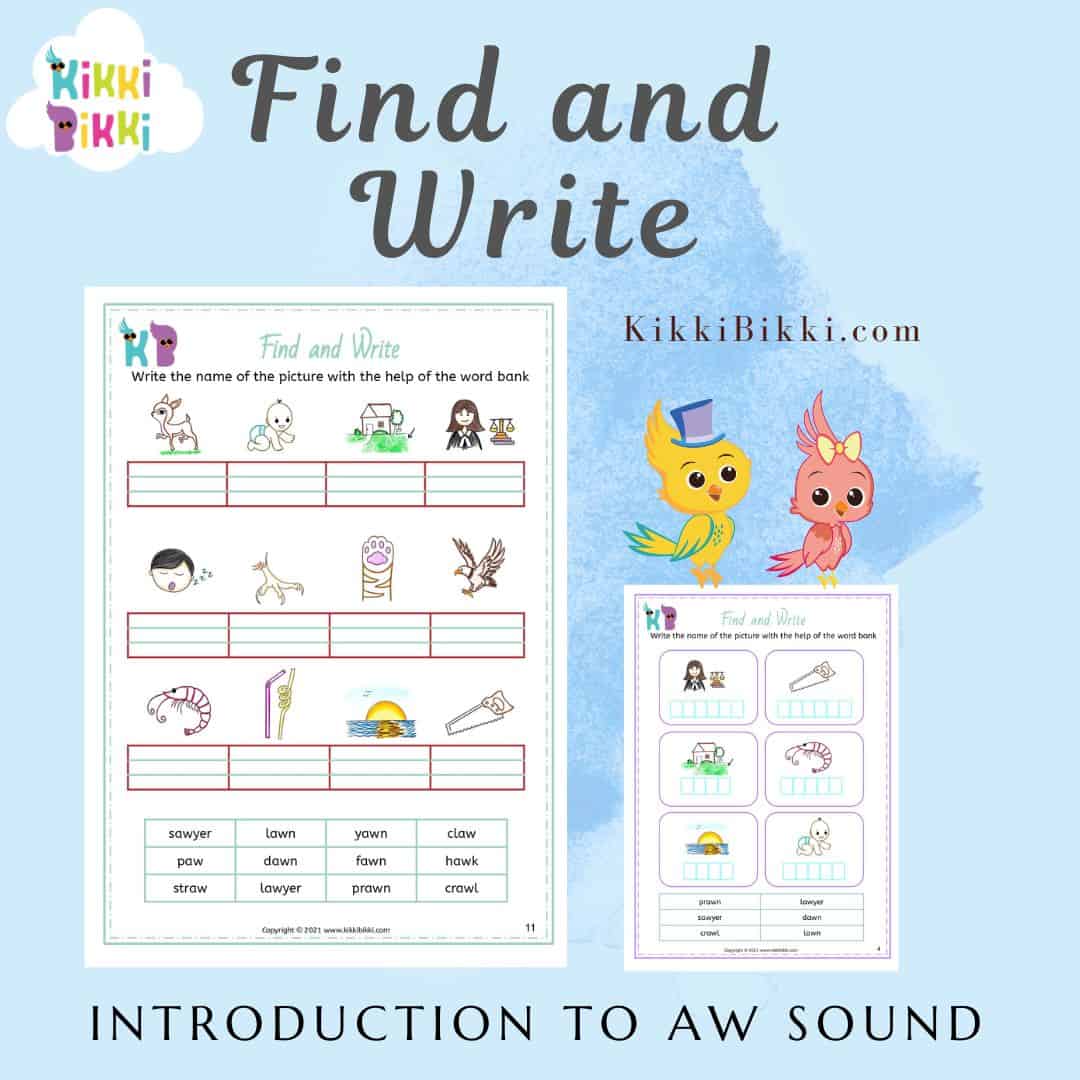Introduction to AW Sound - Find and Write"