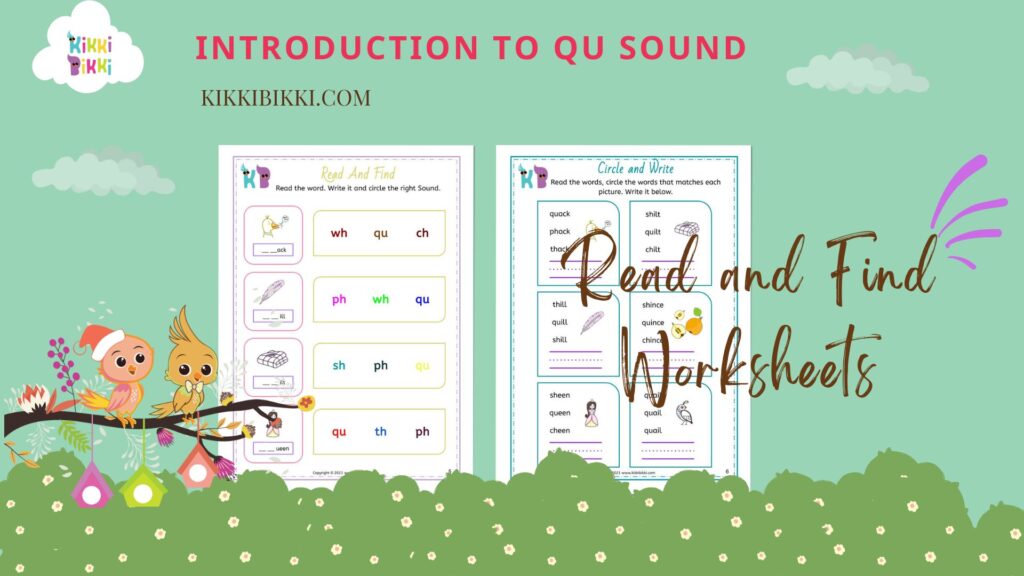 Discovering QU: Free Consonant Digraph Worksheets for Kids
