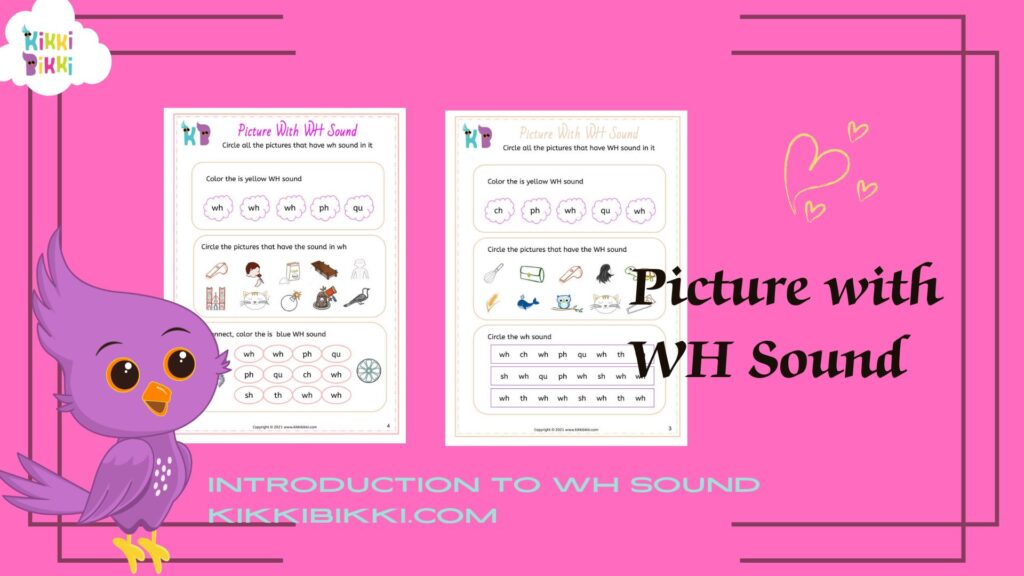 Phonics Adventure: Match the Picture to the 'WH' Sound
