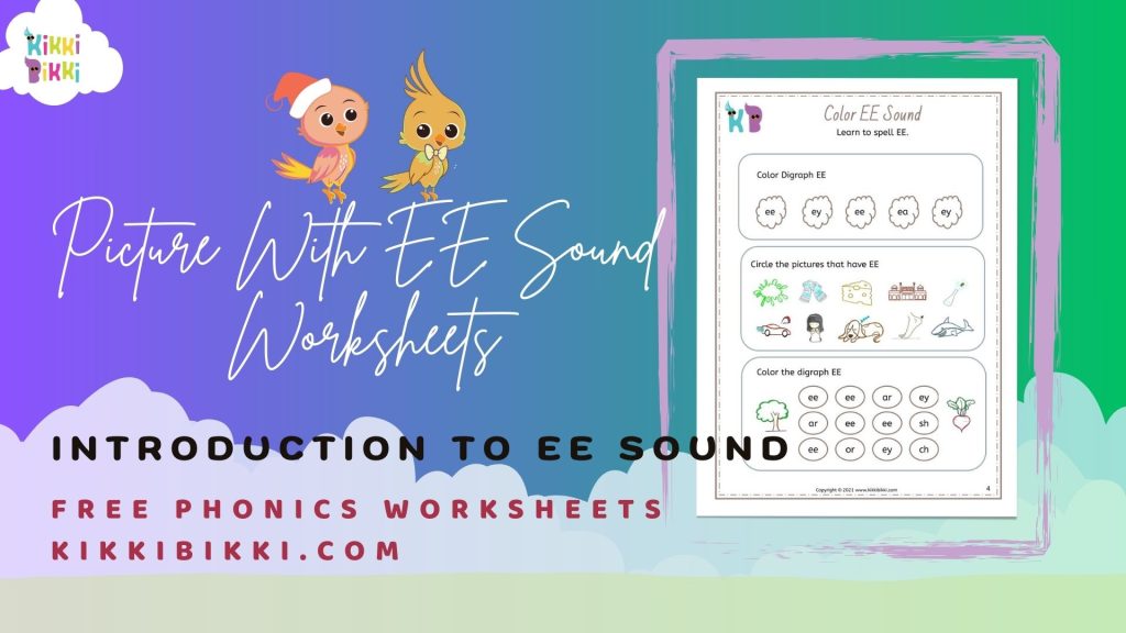 Match the Picture with the ‘ee’ Sound