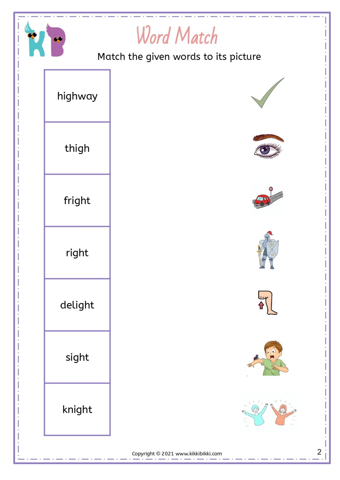 'IGH' Sound: Write the Sound Worksheets for Phonics Practice"