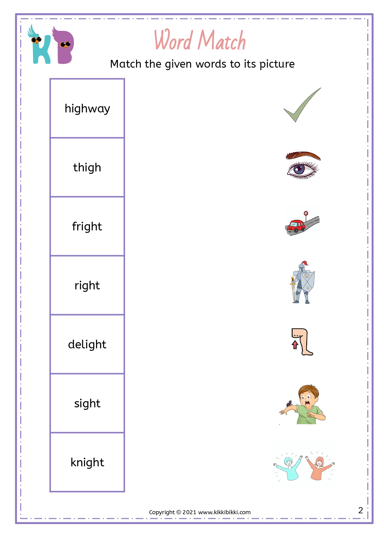 'IGH' Sound: Write the Sound Worksheets for Phonics Practice"