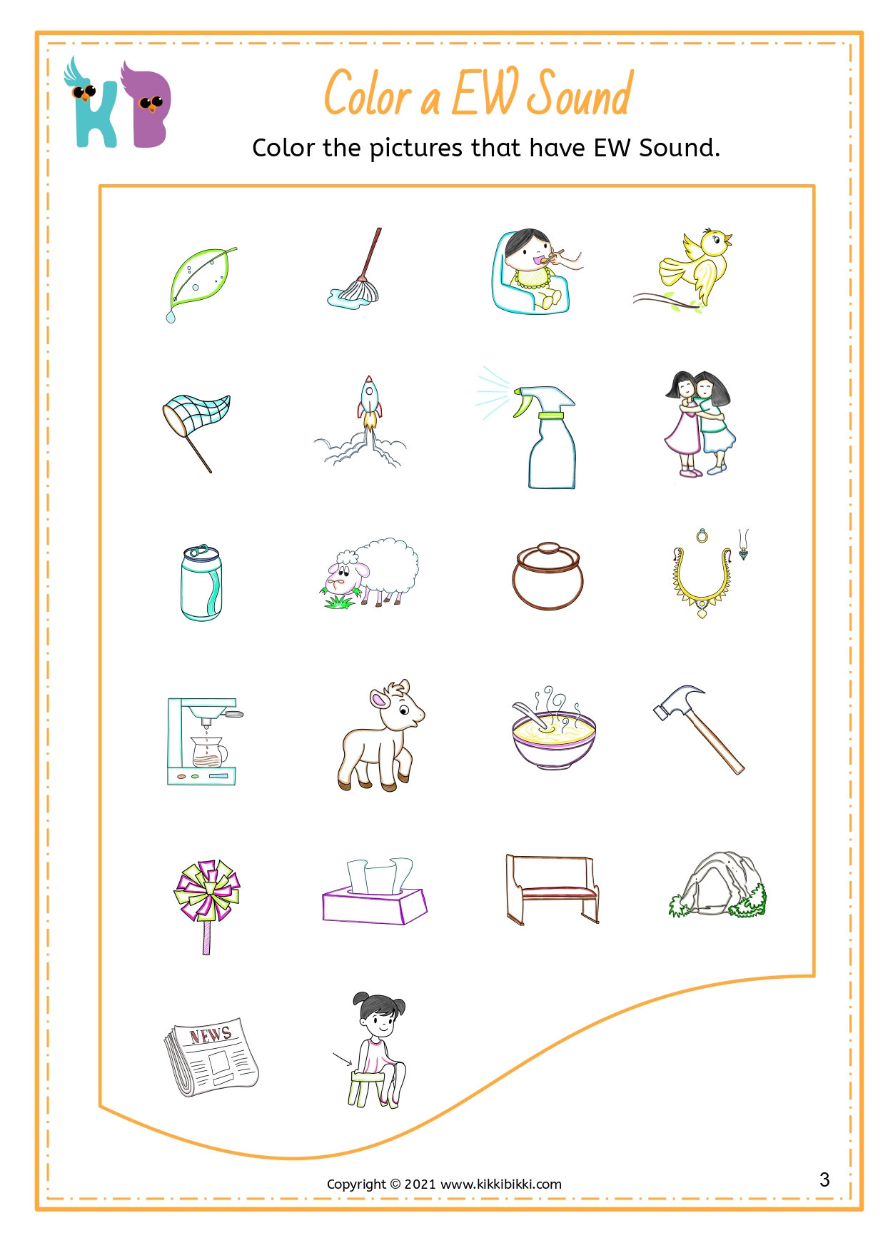 Find the Sound Worksheets: Fun Phonics Practice