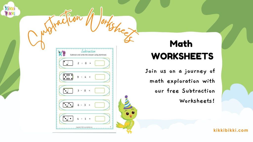 "Mastering Subtraction Up to 10: 'Subtract and Write' Worksheets"