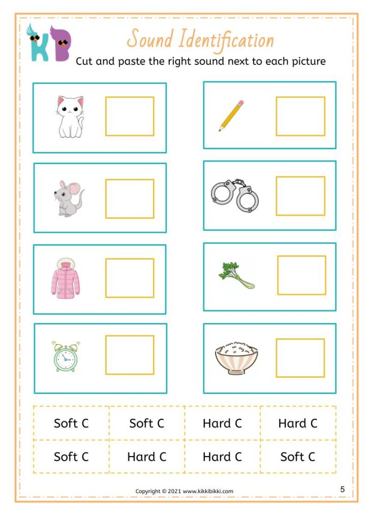 Phonics Made Fun: Hard and Soft C Sounds Identification