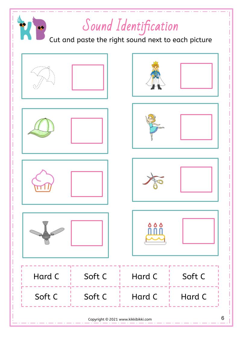 Phonics Made Fun: Hard and Soft C Sounds Identification