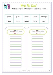 Phonics Fun: Learn and Practice the Soft "G" Sound