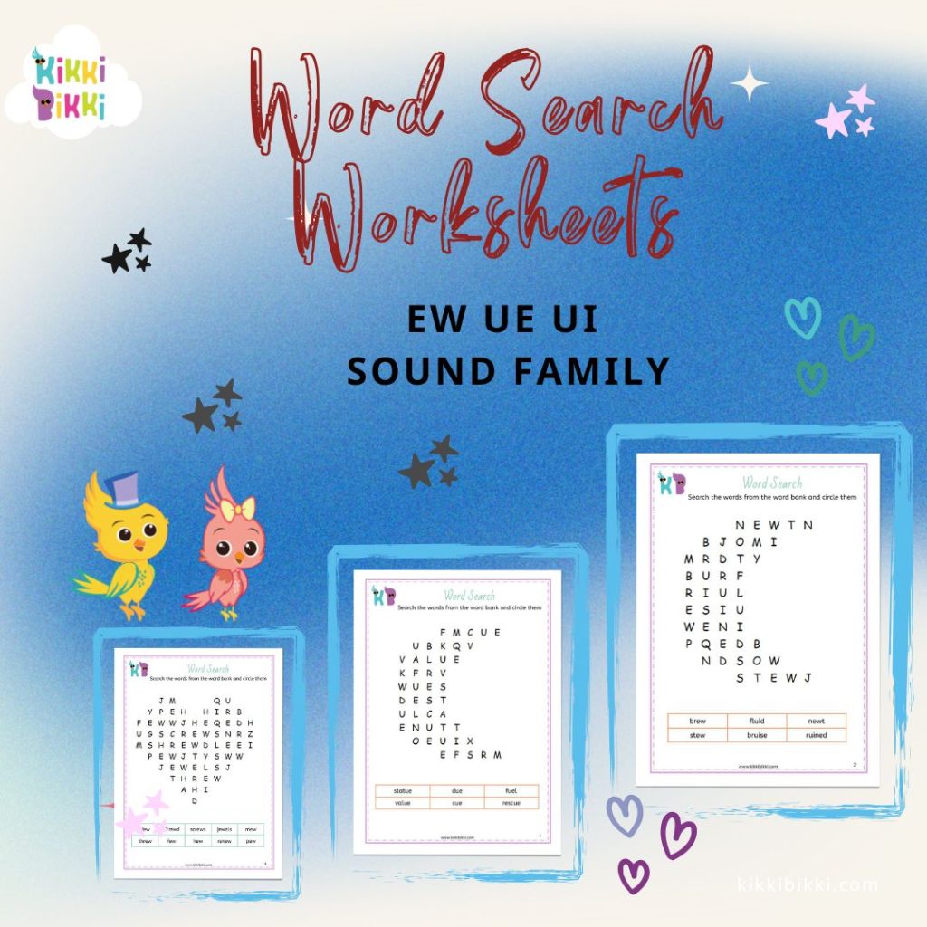 Word Search Worksheets Archives - KikkiBikki