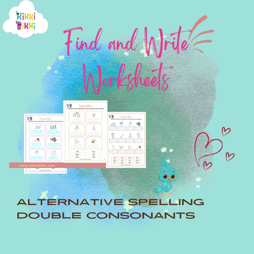 Mastering Double Consonants: Free Phonics Writing Practice
