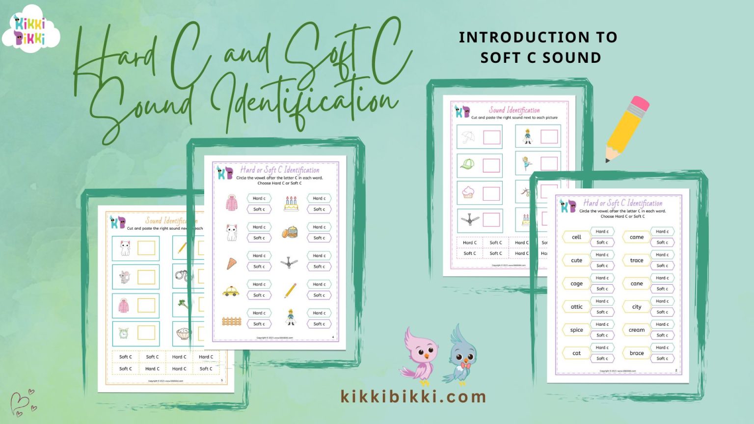Phonics Made Fun: Hard and Soft C Sounds Identification