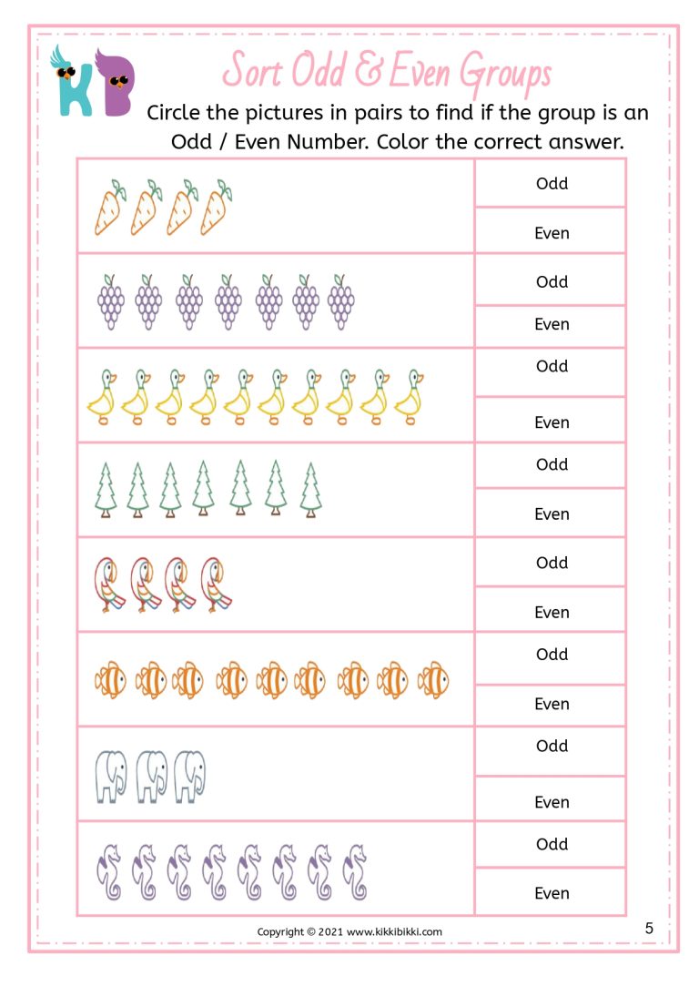 Math Adventure: Understanding Odd and Even Numbers