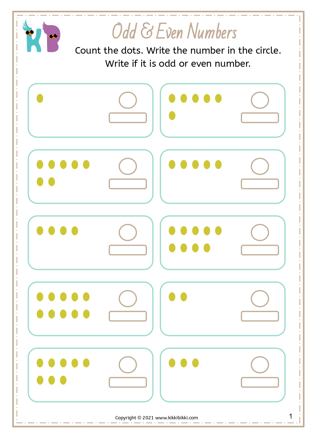 Math Adventure: Understanding Odd and Even Numbers