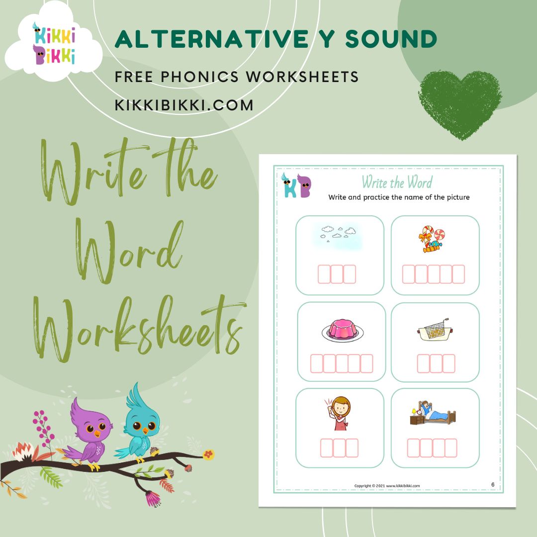 "Exploring the Alternative Y Sound with Write the Word"