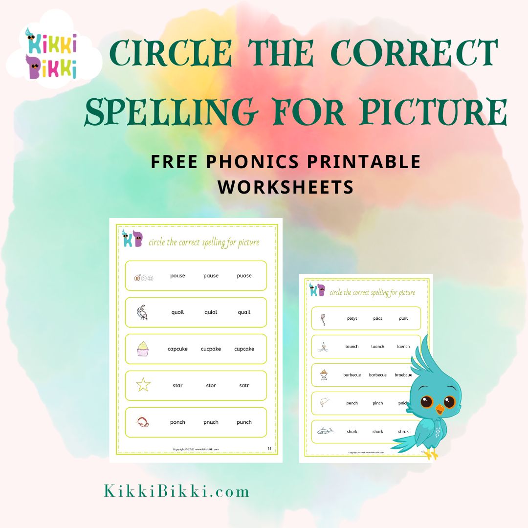 Phonics Discovery: EHP Lessons & Spelling Picture Worksheets